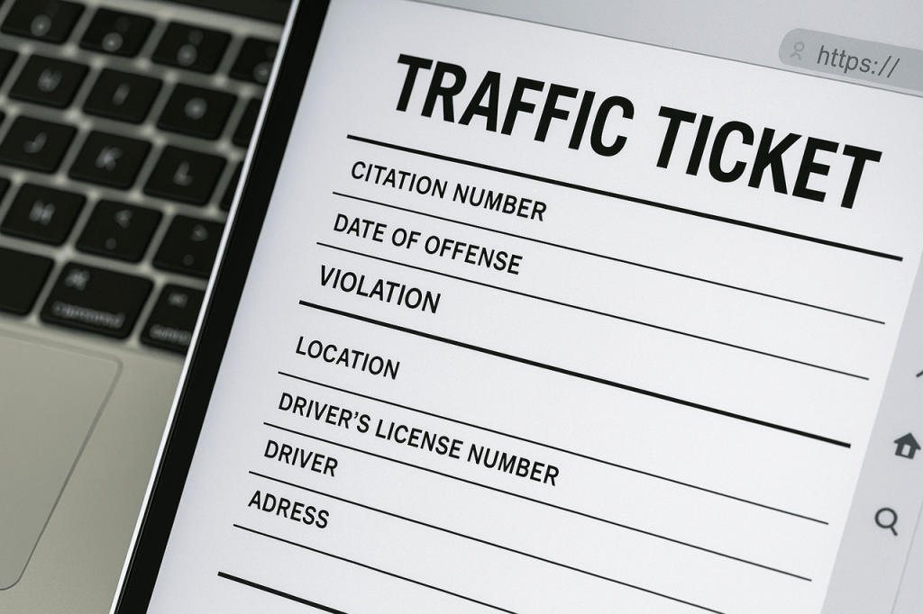 Traffic Tickets Online | How to Pay or Dispute Easily