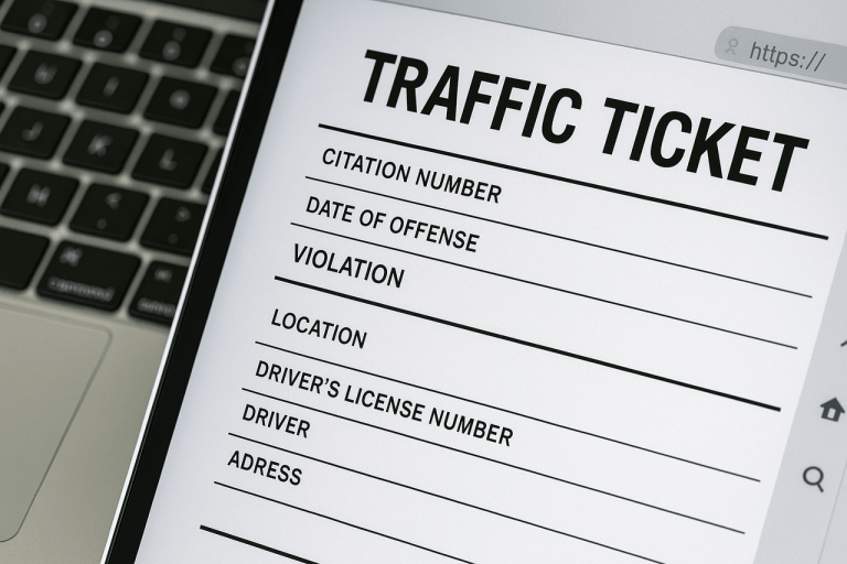 Traffic Tickets Online | How to Pay or Dispute Easily